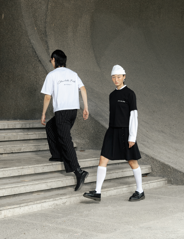 Timeless Silhouettes Cropped Tee – Charlotte Folk